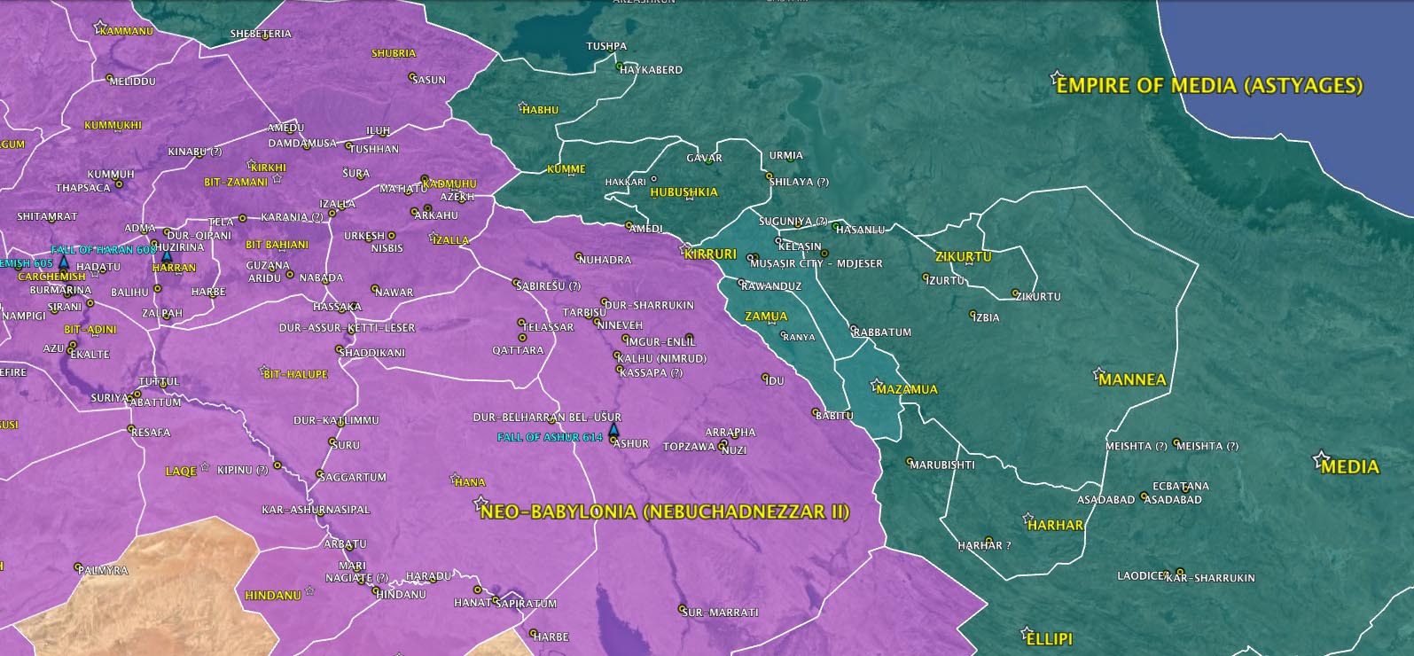 570BC – TIMESCAPES MAPS
