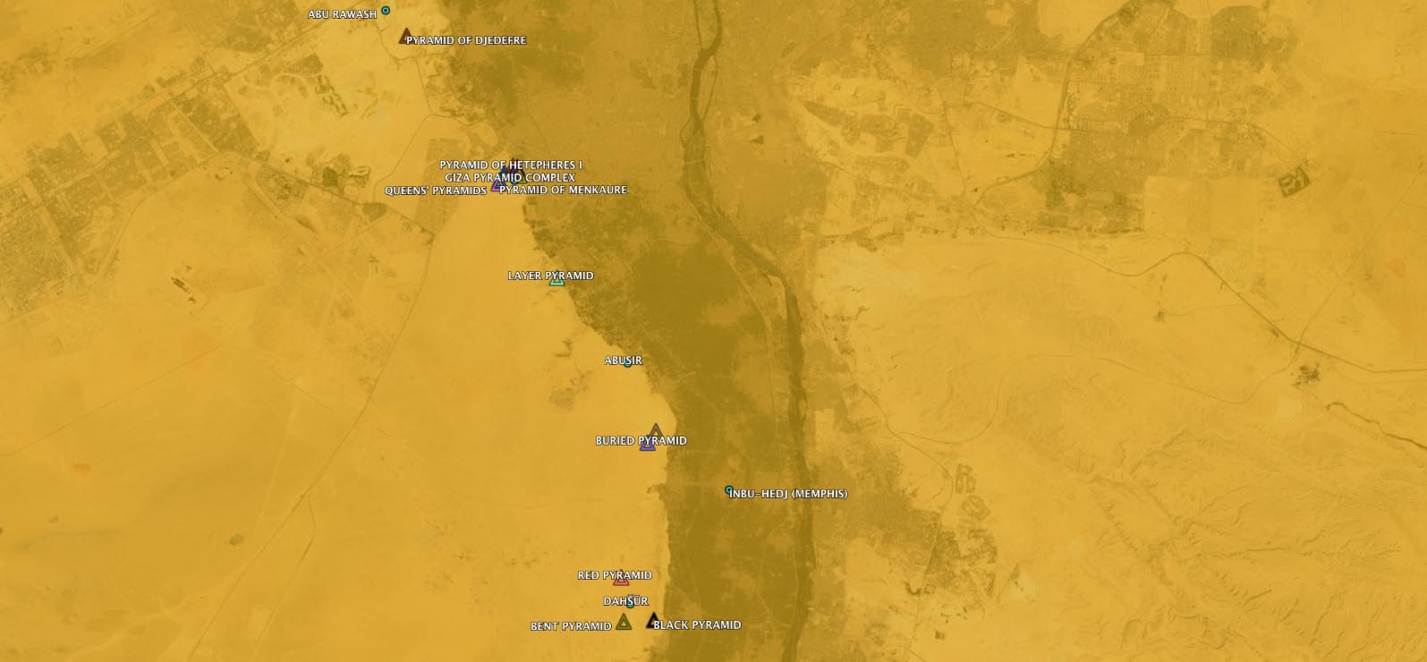 2500BC – TIMESCAPES MAPS