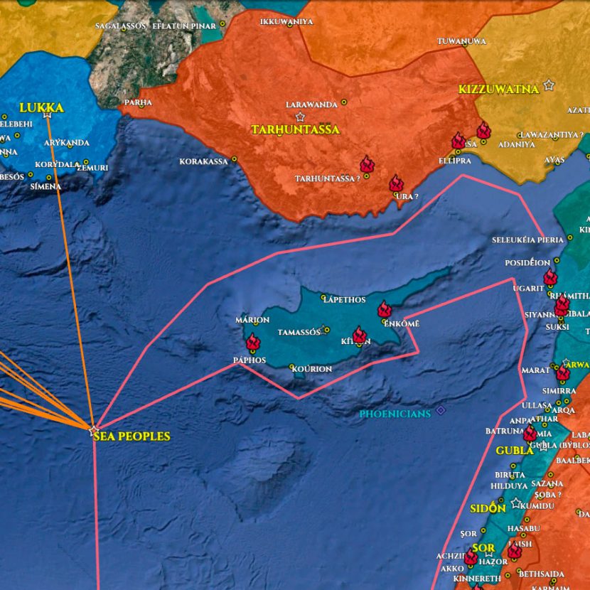 Timescapes Map Pack 4 – Dominance and Decline – The Late Bronze Age ...