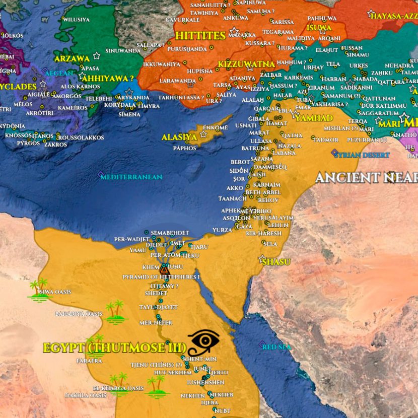 Timescapes Map Pack 4 – Dominance and Decline – The Late Bronze Age ...