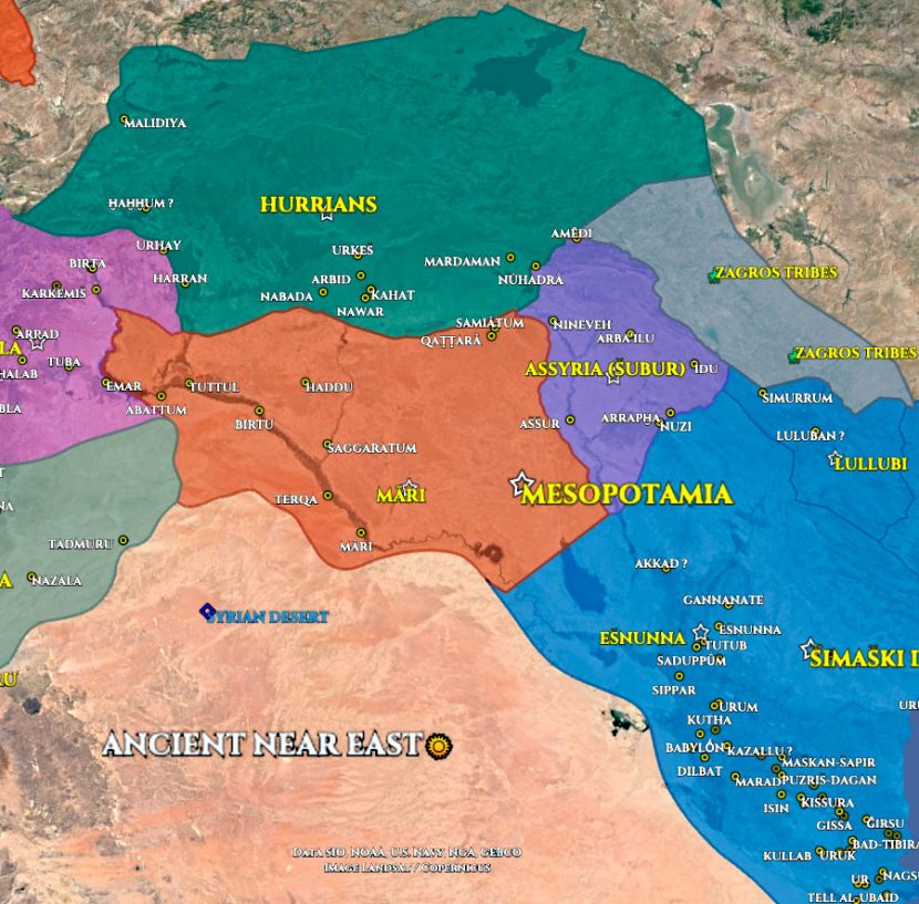 Timescapes Map Pack 3 – Assyria and Babylon Overlords Of Mesopotamia ...